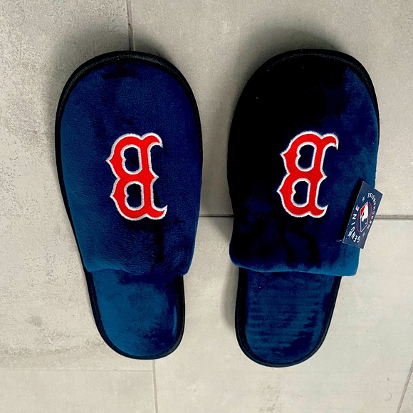 MLB | Shoes | Mens Large Red Sox Slippers 112 Brand New | Poshmark